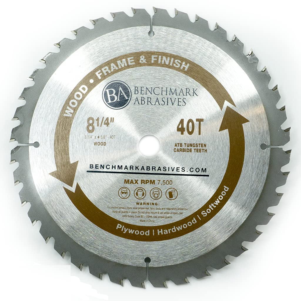 CERPXFF-TCT 8 1/4 Inch Circular Saw Blade, Tungsten Carbide Tipped for ...