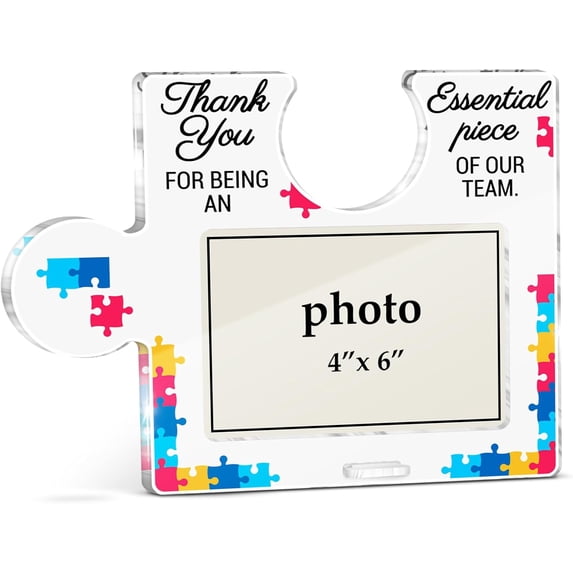 CERPXFF-Team Appreciation Gifts Picture Frame, Thank You Gift for ...