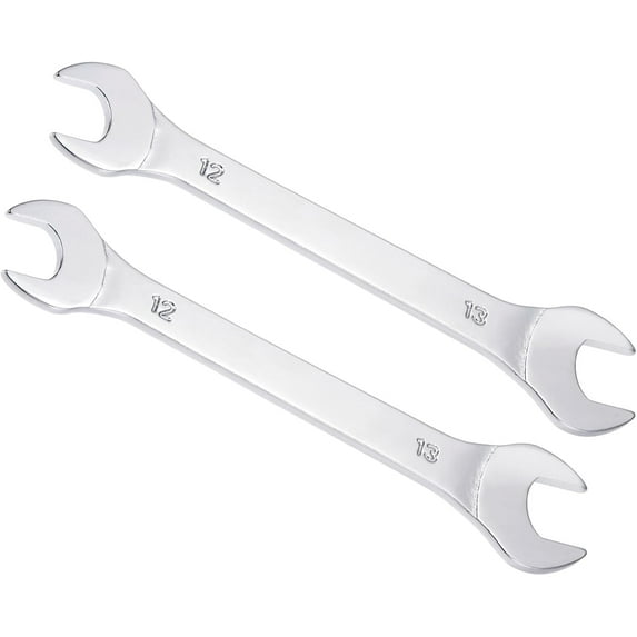 CERPXFF-Thin Open End Wrench, Metric 12mm x 13mm, Double Ended Slim ...