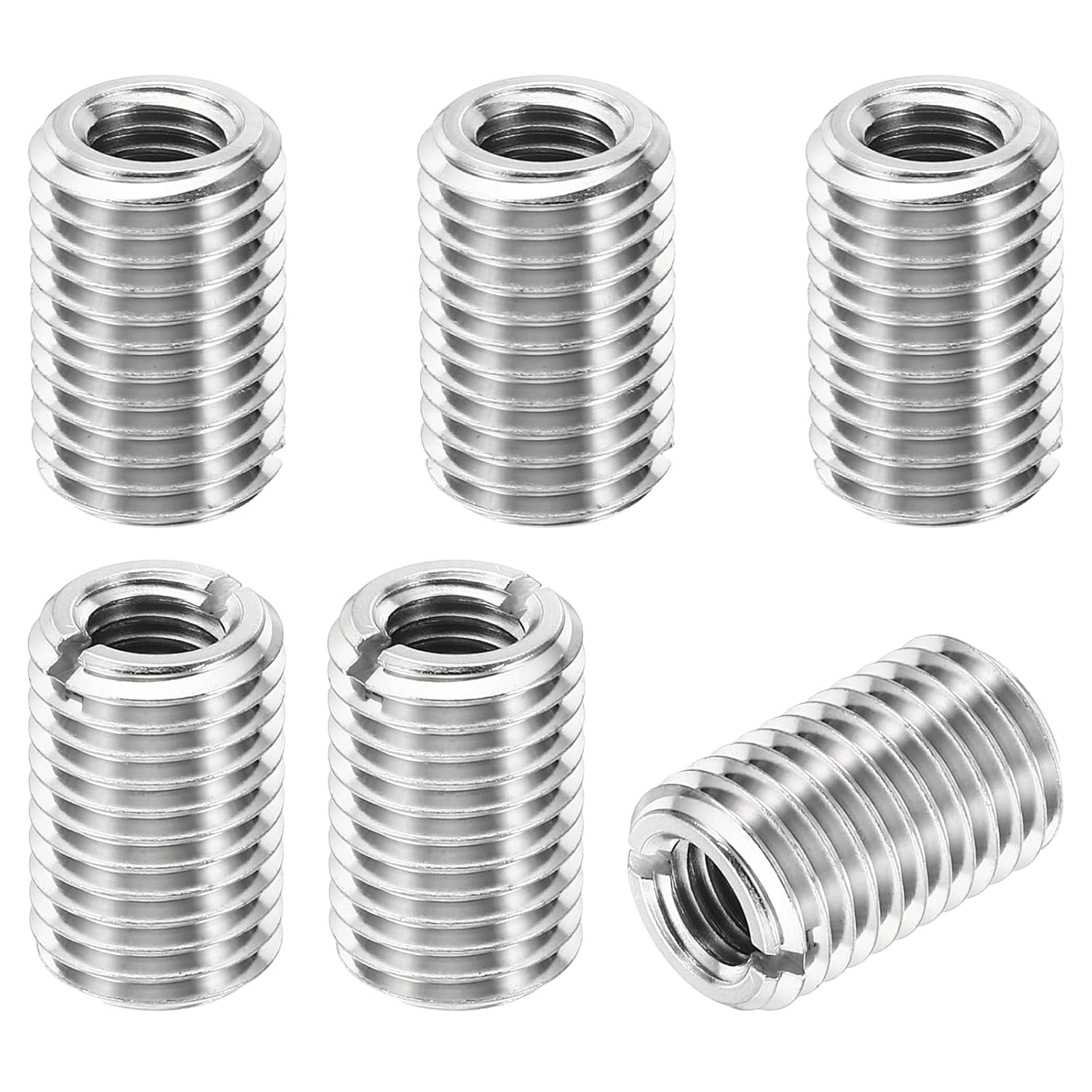 CERPXFF-Thread Adapters Sleeve Reducing Nut, 6 Pcs M16x2 Male to M10x1 ...