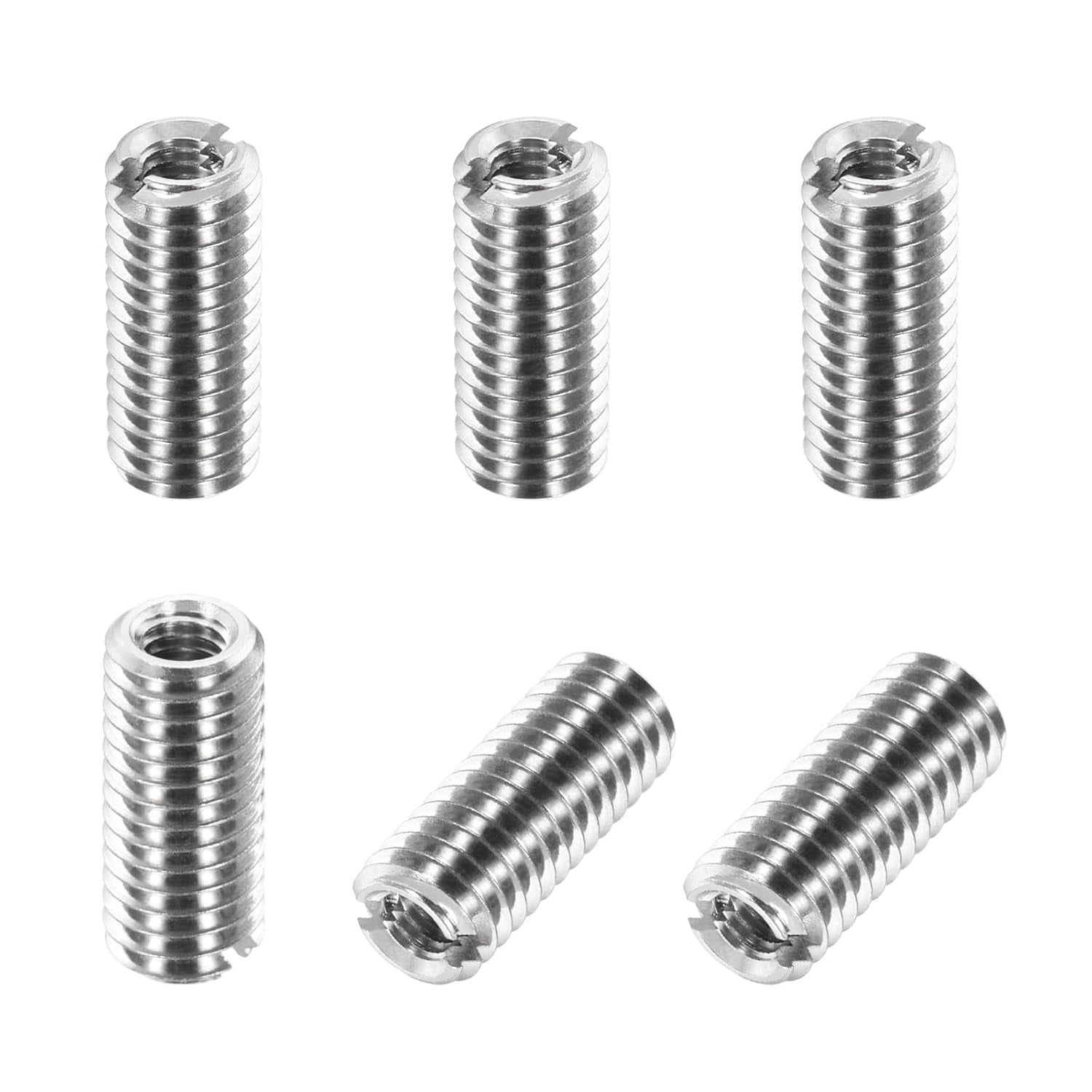 CERPXFF-Thread Adapters Sleeve Reducing Nut, 6Pcs M5x0.8 Male to M3x0.5 ...