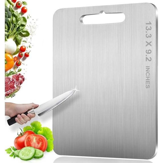 CERPXFF-Titanium Cutting Board - 2025 New Upgrade 100% Pure Titanium ...