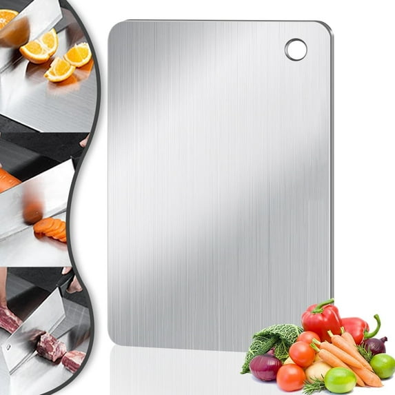 CERPXFF-Titanium Cutting Board for Kitchen, Stainless Non Stick ...