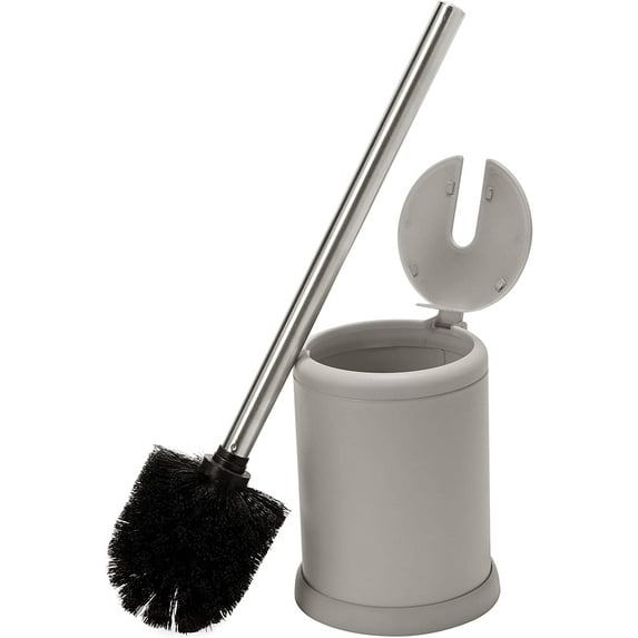 CERPXFF-Toilet Brush and Holder | Self Closing Lid | 360 Degree Brush ...