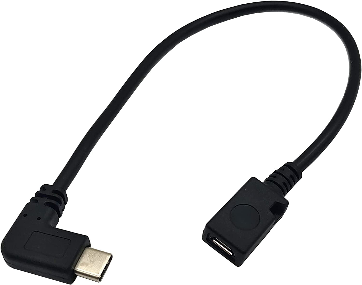 CERPXFF-USB C to Micro USB Cable, 90 Degree USB Type C (USB-C) Male to ...