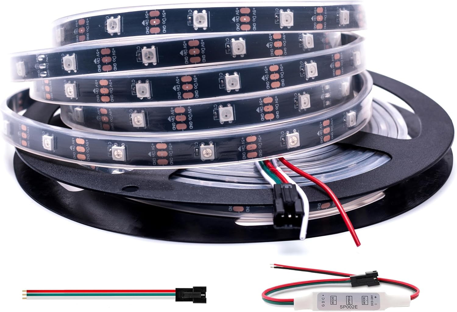 CERPXFF-WS2812b 150Pixels 5M Individually Addressable LED Pixel Strip ...