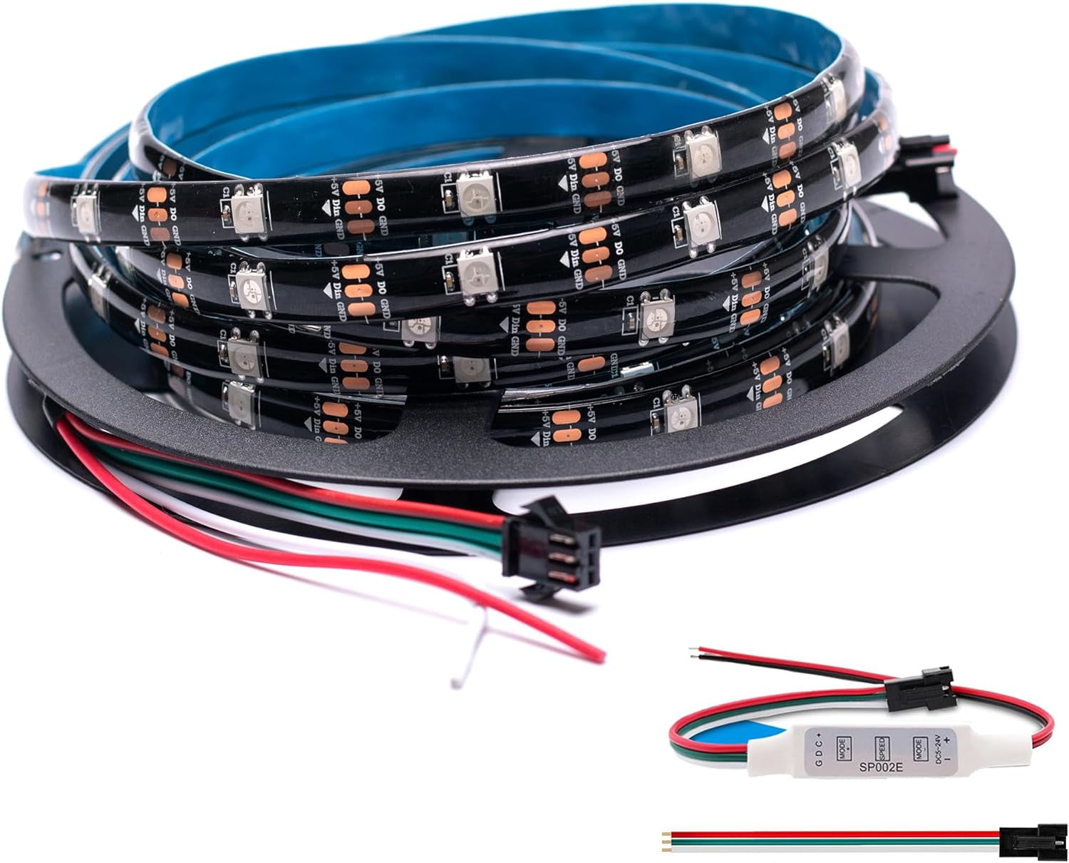 CERPXFF-WS2812b 150Pixels 5M Individually Addressable LED Pixel Strip ...