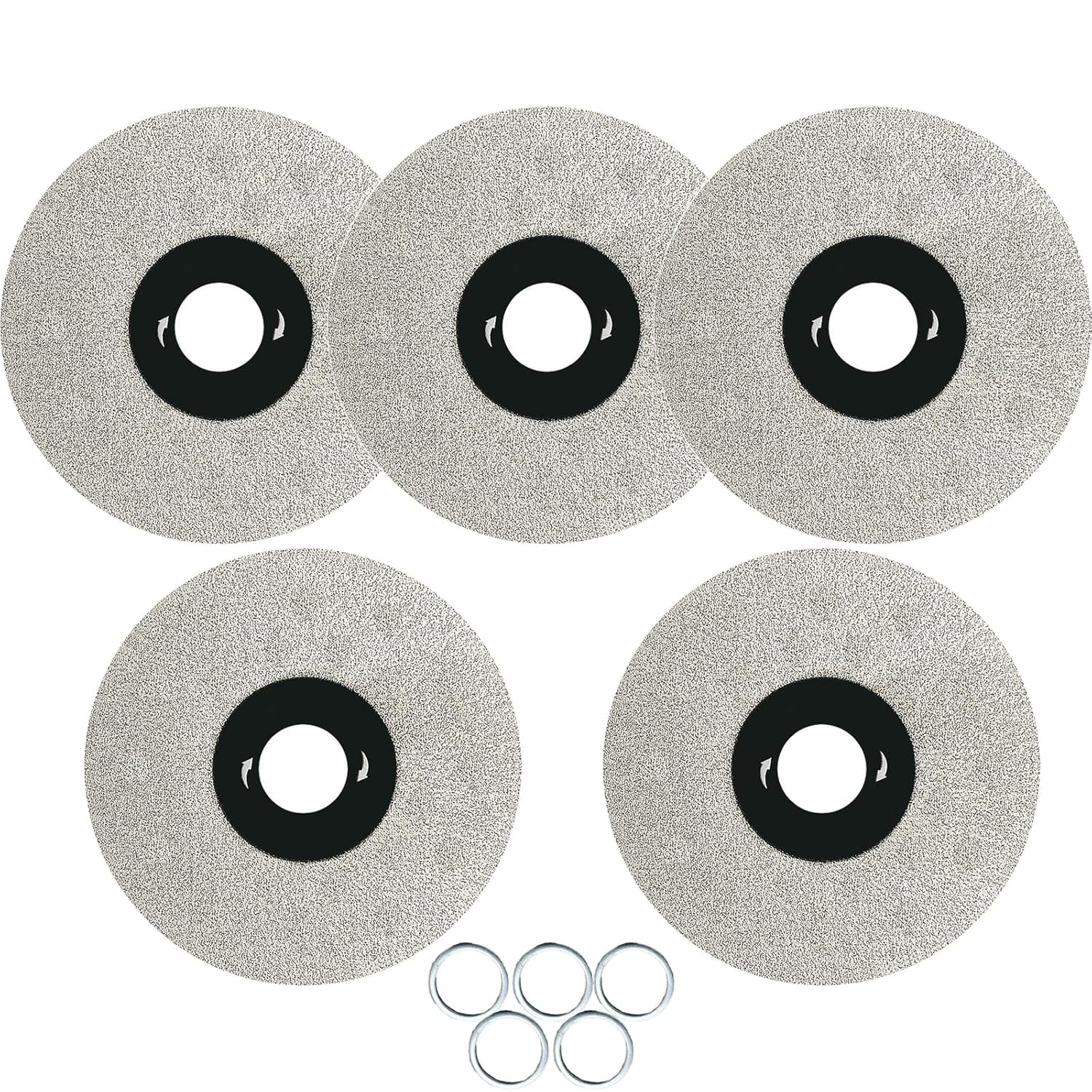 CERPXFF-Widened Cutting Blade for Stone Ceramic, 5Pcs 4" x 7/8" Ultra ...