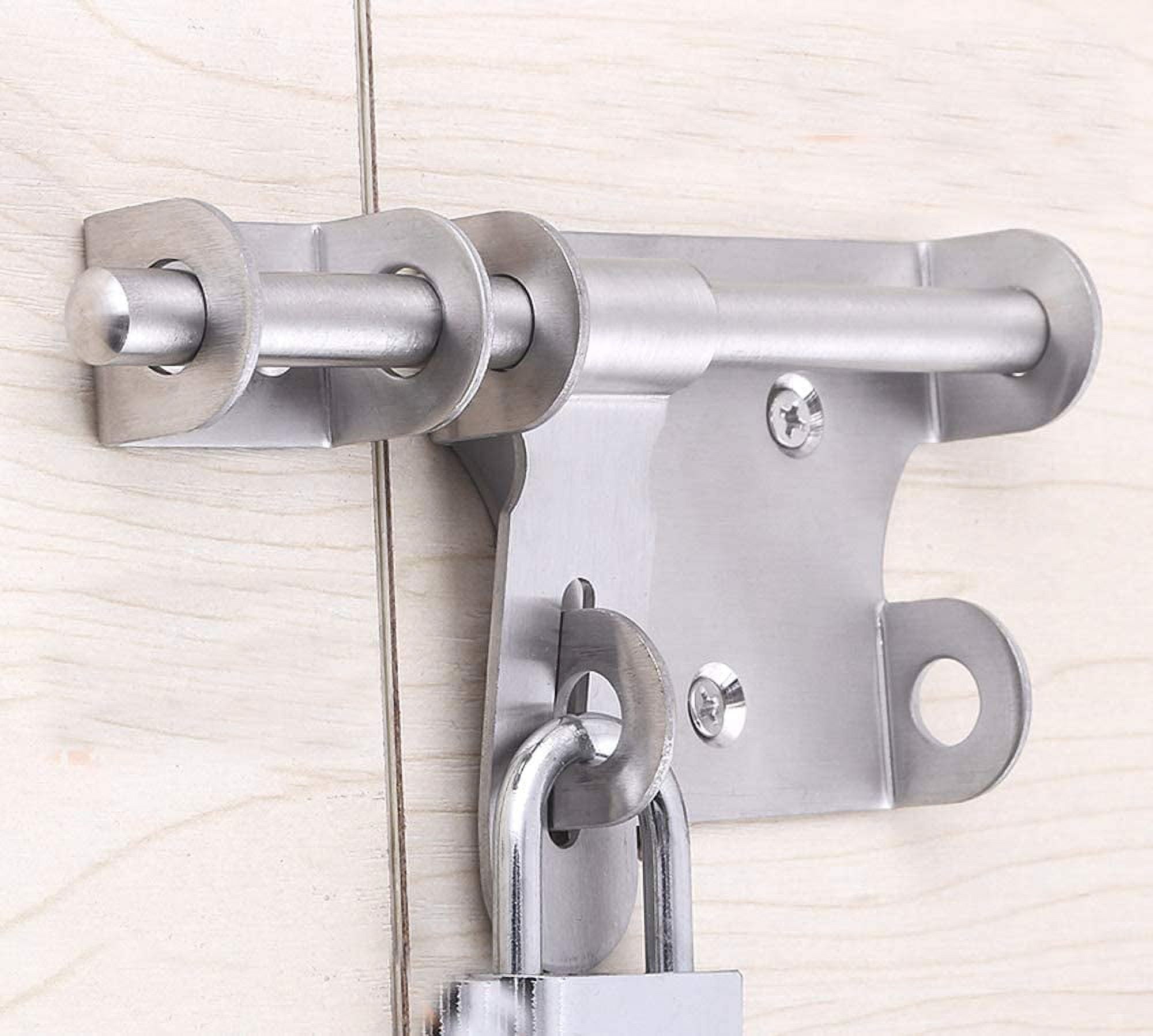 CERPXFF-dingchi Sliding Bolt Gate Latch,Stainless Steel Latch Bolt Door ...