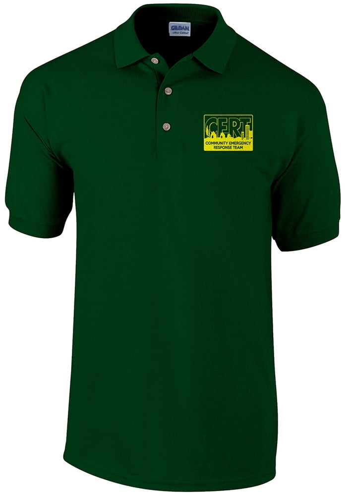 CERT Polo Shirt - Community Emergency Response Team, Preparedness ...