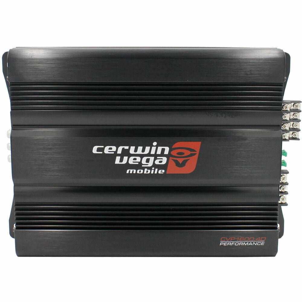 CERWIN VEGA CVP1600.4D CVP-SERIES 1600W 4-CHANNEL CAR AUDIO AMPLIFIER ...