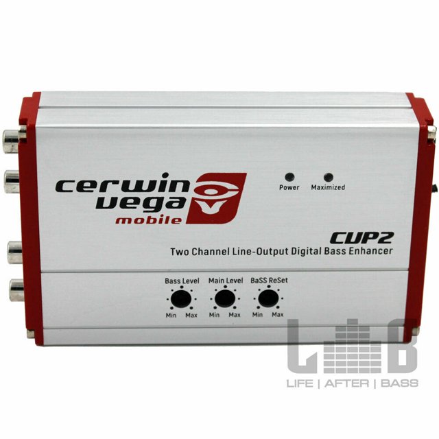 CERWIN VEGA CVP2 2-CHANNEL LINE-OUTPUT CONVERTER DIGITAL BASS ENHANCER ...