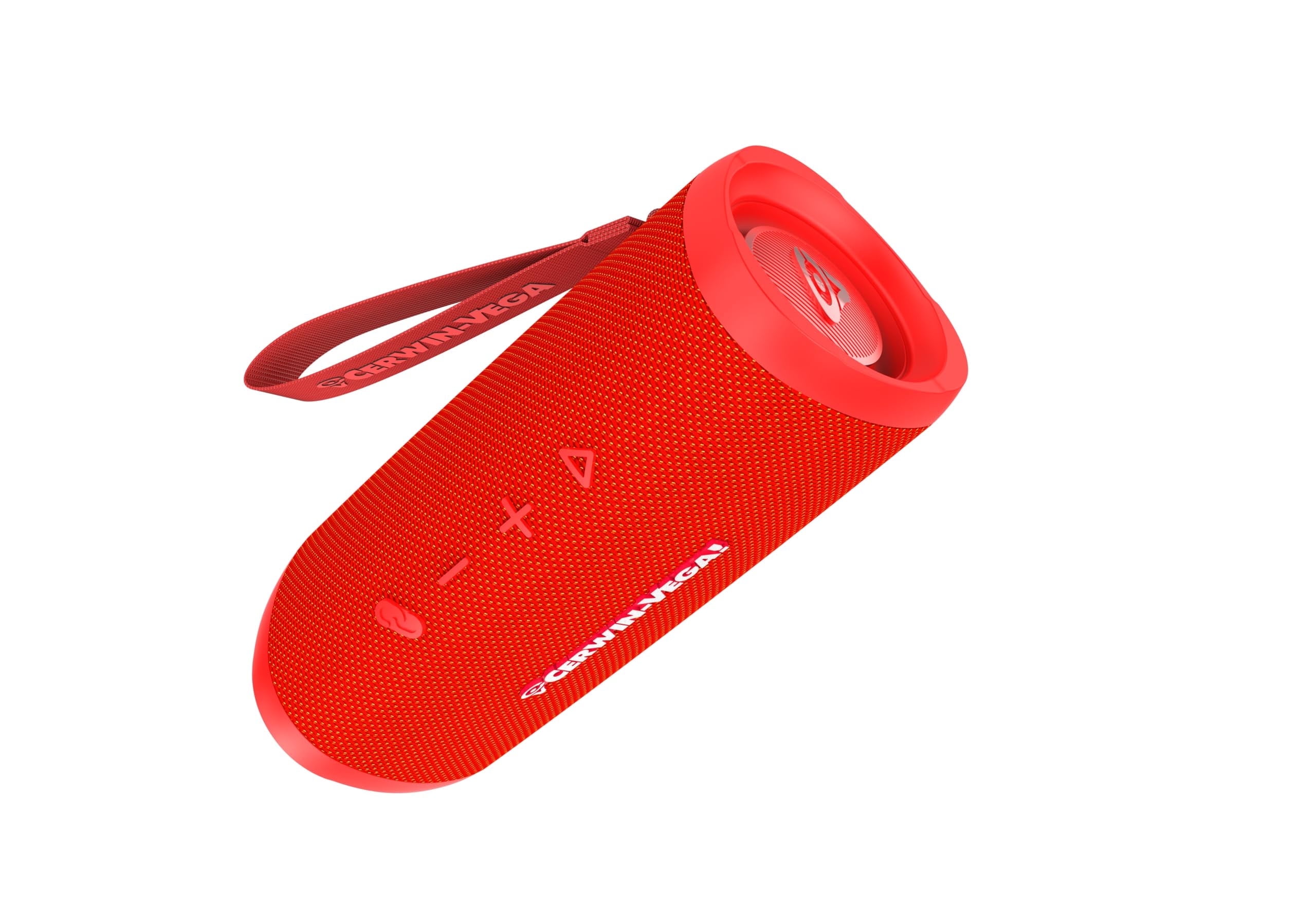 CERWIN-VEGA! Vega Mini - VMRED Compact Bluetooth Speaker, Powerful Bass ...