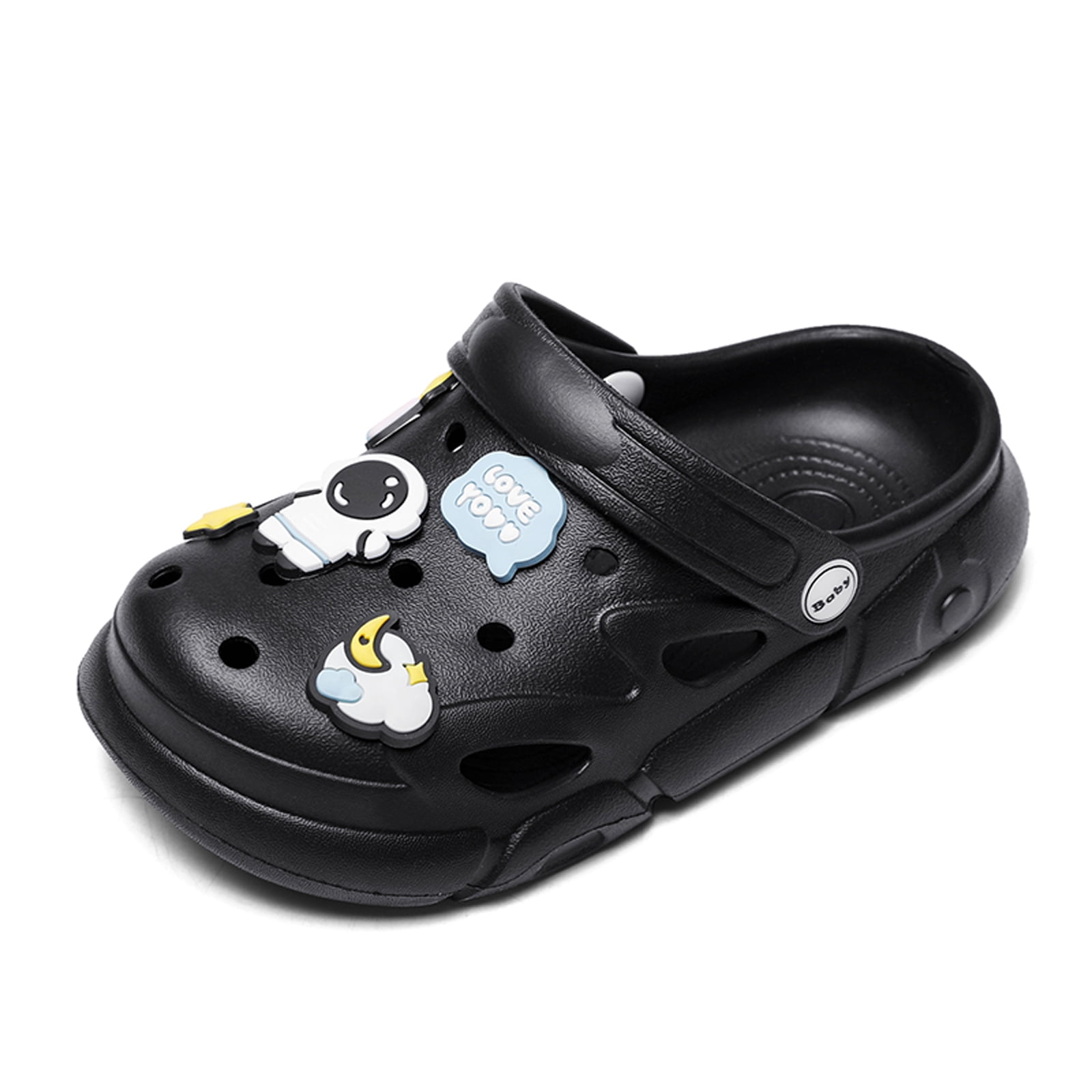 CERYTHRINA Kids Boys Girls Cartoon Clogs Slippers Toddler Slip On ...