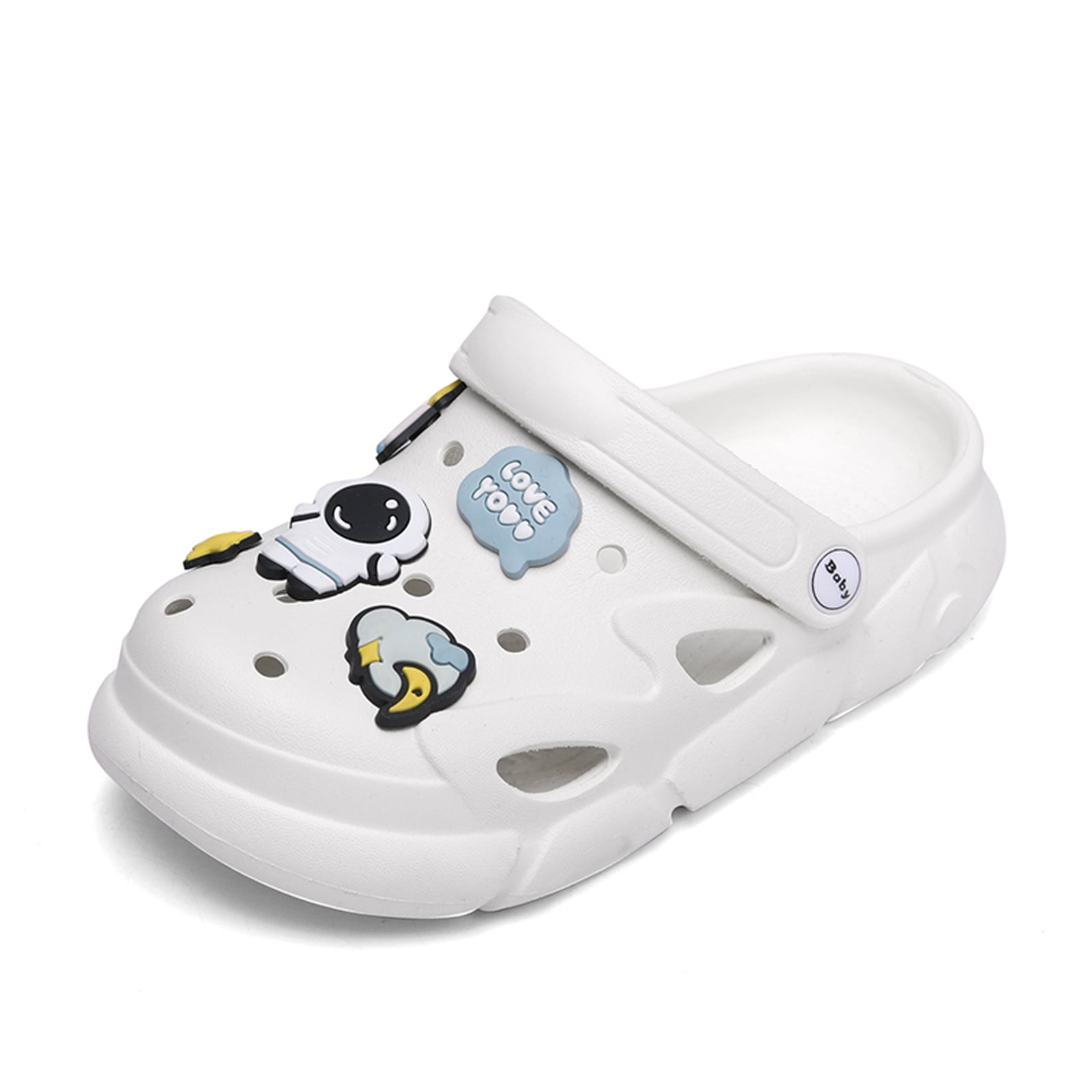 CERYTHRINA Kids Boys Girls Cartoon Clogs Slippers Toddler Slip On ...