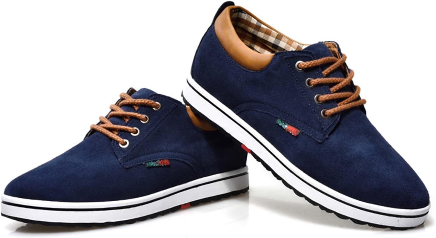 CERYTHRINA Men's Taller Height Increasing Elevator Shoes 2.36'' Lace-up ...