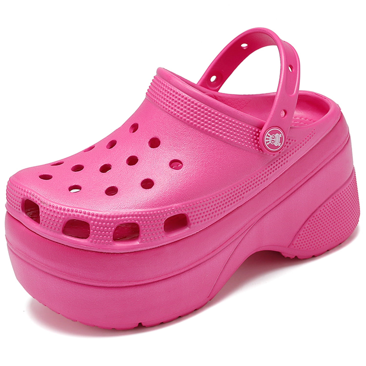 CERYTHRINA Platform Garden Clogs for Women Height Heels Mules 4 inches ...