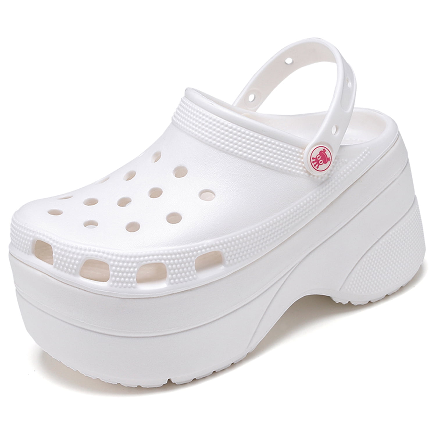 CERYTHRINA Platform Garden Clogs for Women Height Heels Mules 4 inches ...