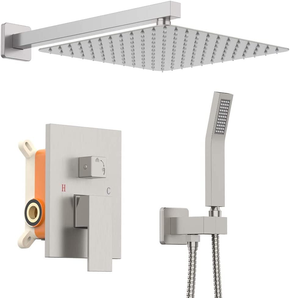 CES Shower System with High Pressure 10 Inch Rainfall Shower Head ...