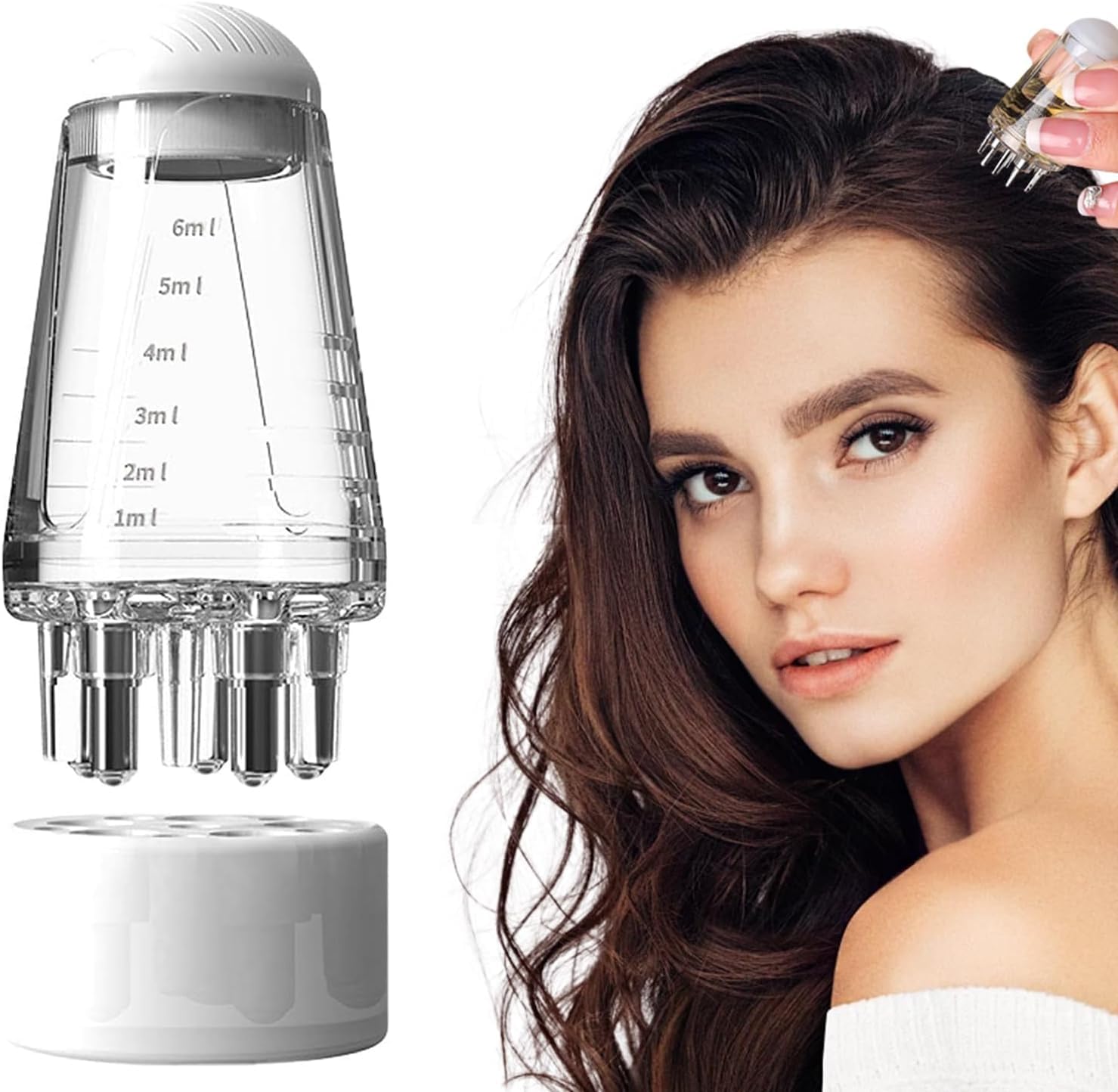 CESITRA Hair Oil Applicator Smooth Root Comb Applicator Bottle For ...