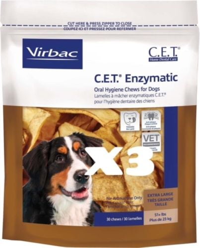 CET Enzymatic Oral Hygiene Chews for XLarge Dogs 51+ Pounds 90ct ...