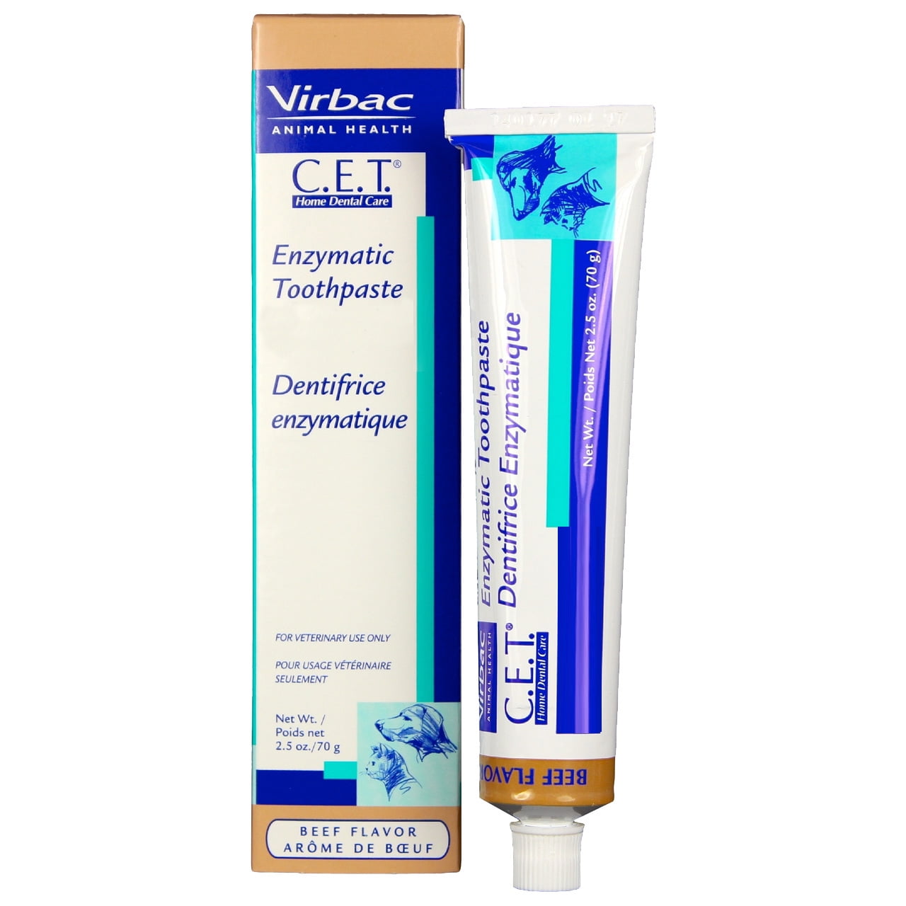 CET Toothpaste Beef 70g CET201 - Walmart.com