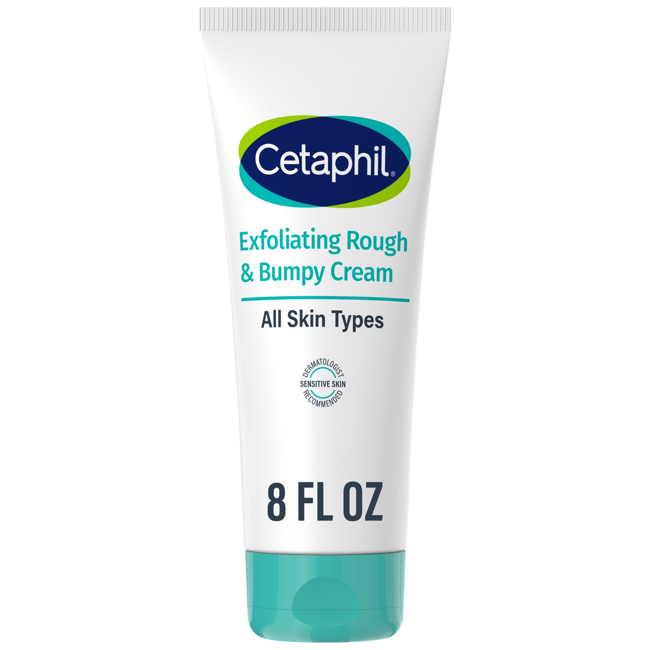 Cetaphil Exfoliating Rough and Bumpy Cream, Lightweight, 20% Urea, 8 oz ...