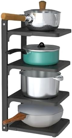 CETCO539 CETCO593 Pot and Pan Organizer Rack For Kitchen Cabinet Heavy ...