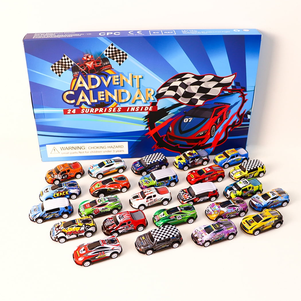 CETUSHU Christmas 24-day Countdown Blind Box Toy Various Styles Car for ...