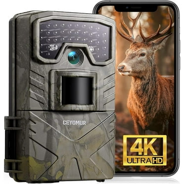 Tasco 12MP Trail Camera with Low Glow Infrared Flash, 720p Video, PIR ...