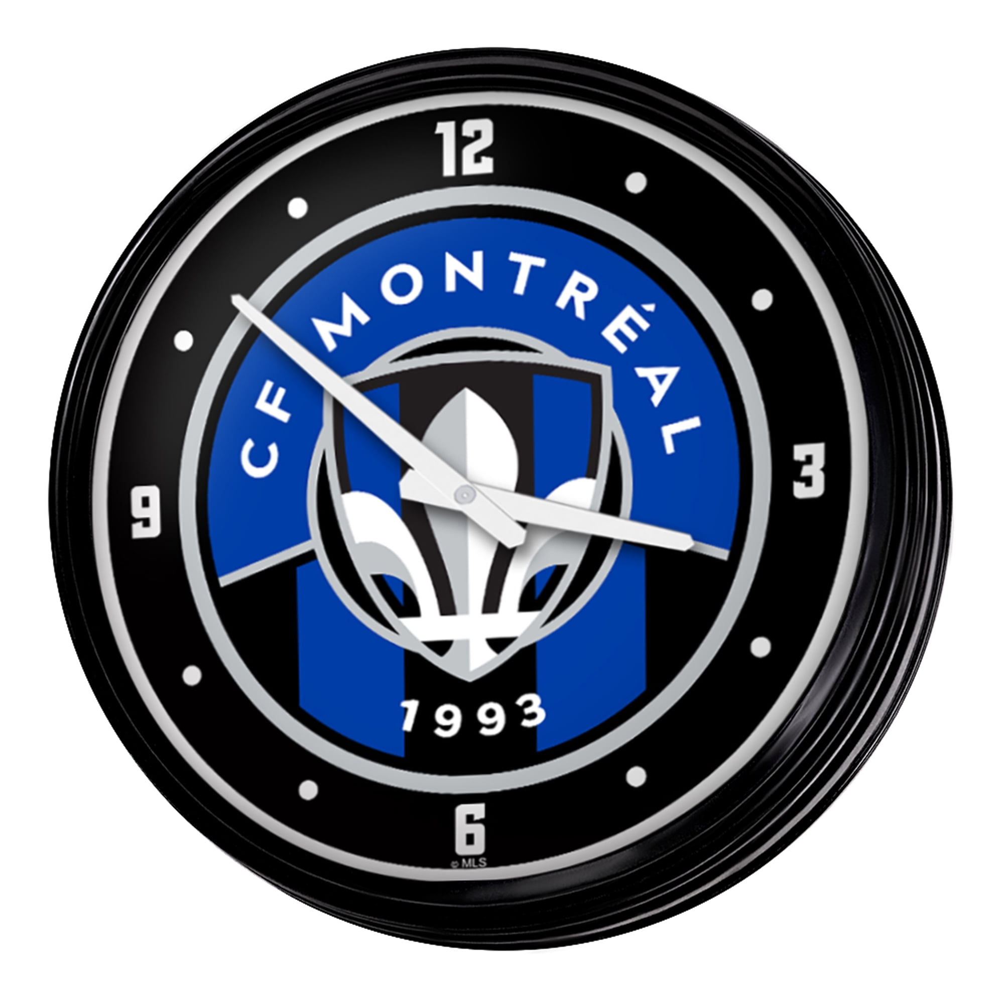 CF Montreal 18.75" Retro Lighted Wall Clock - Walmart.com