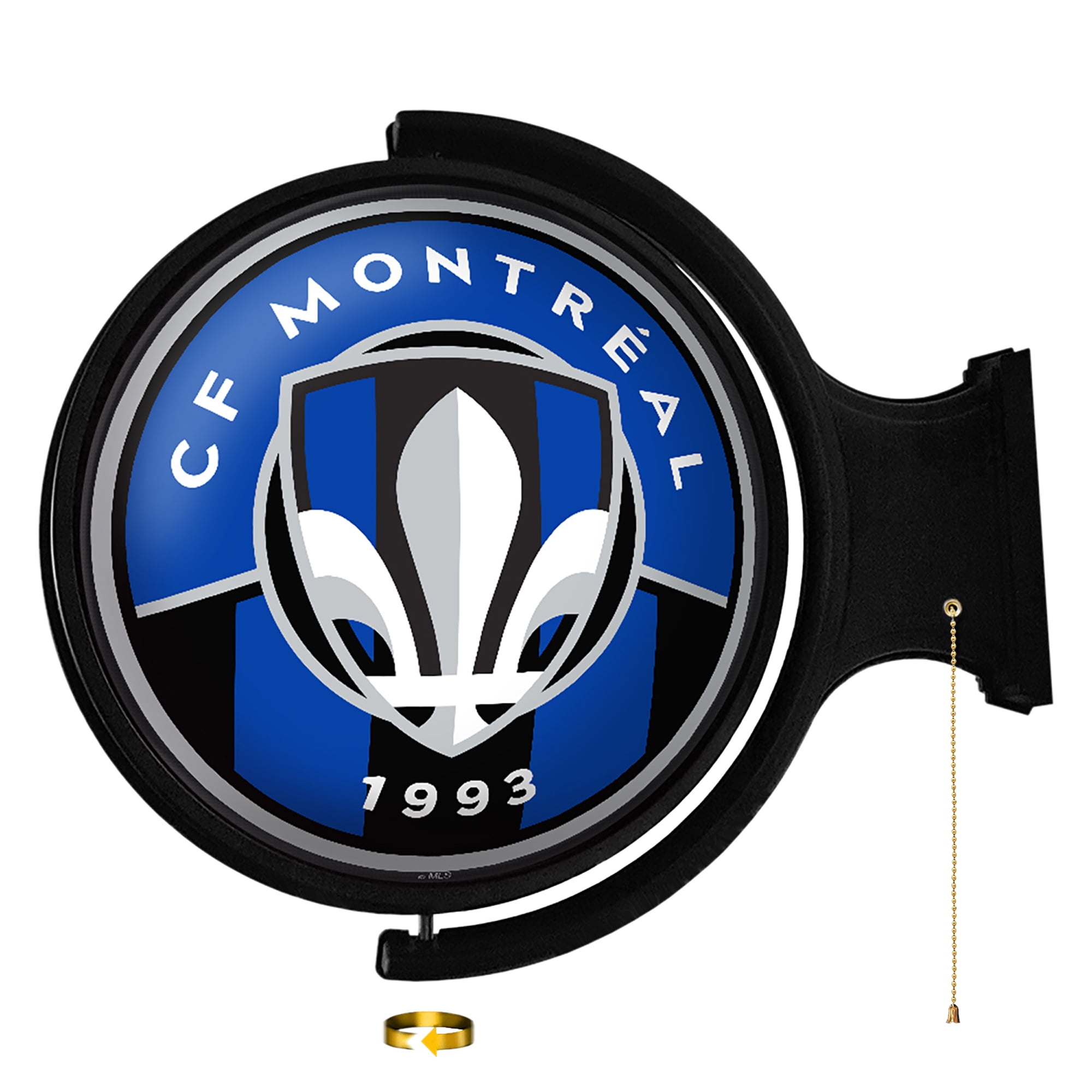 CF Montreal 21'' x 23'' Rotating Lighted Wall Sign - Walmart.com