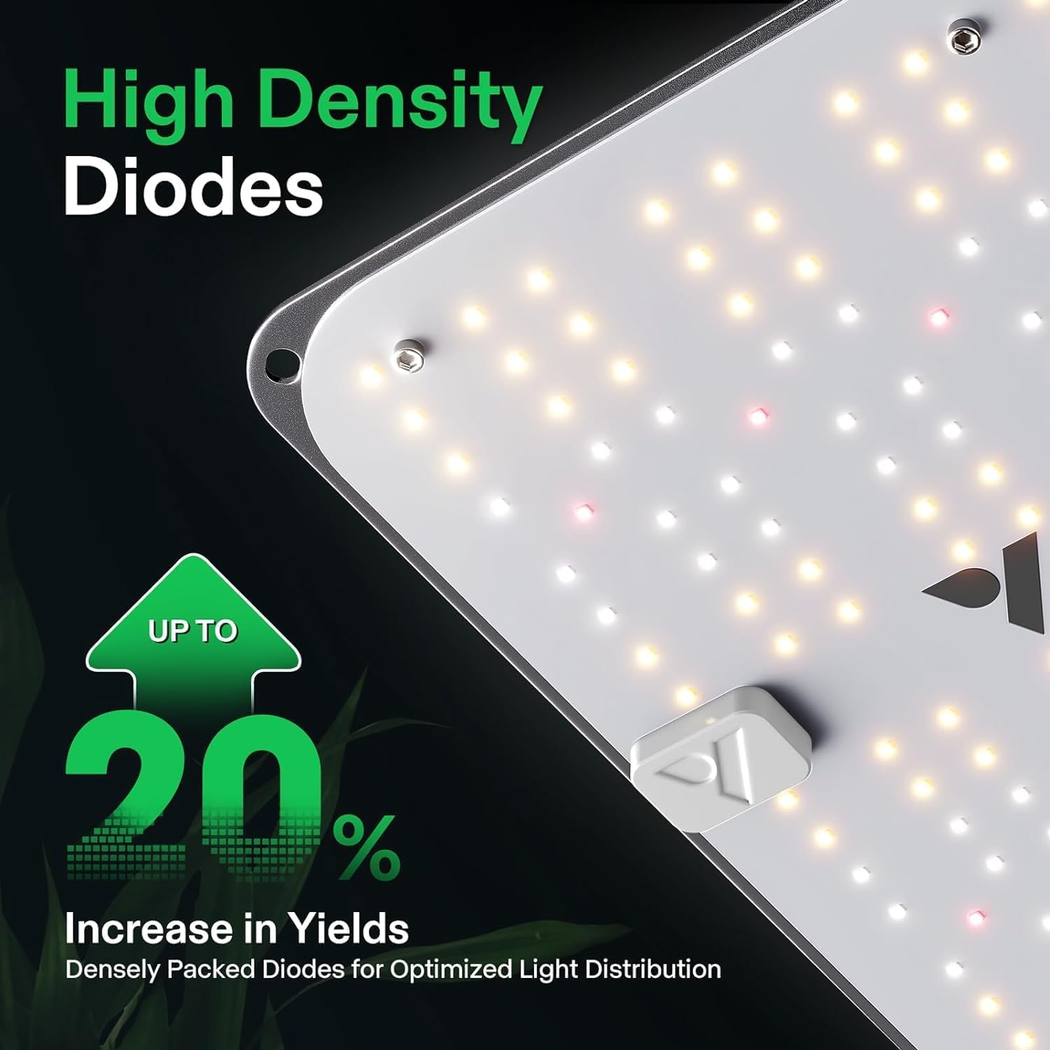 CF VS1000E LED Grow Light with Full Spectrum Diodes, Sunlike Plant ...