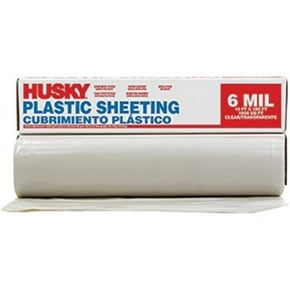 6 Mil Plastic Sheeting 10x100