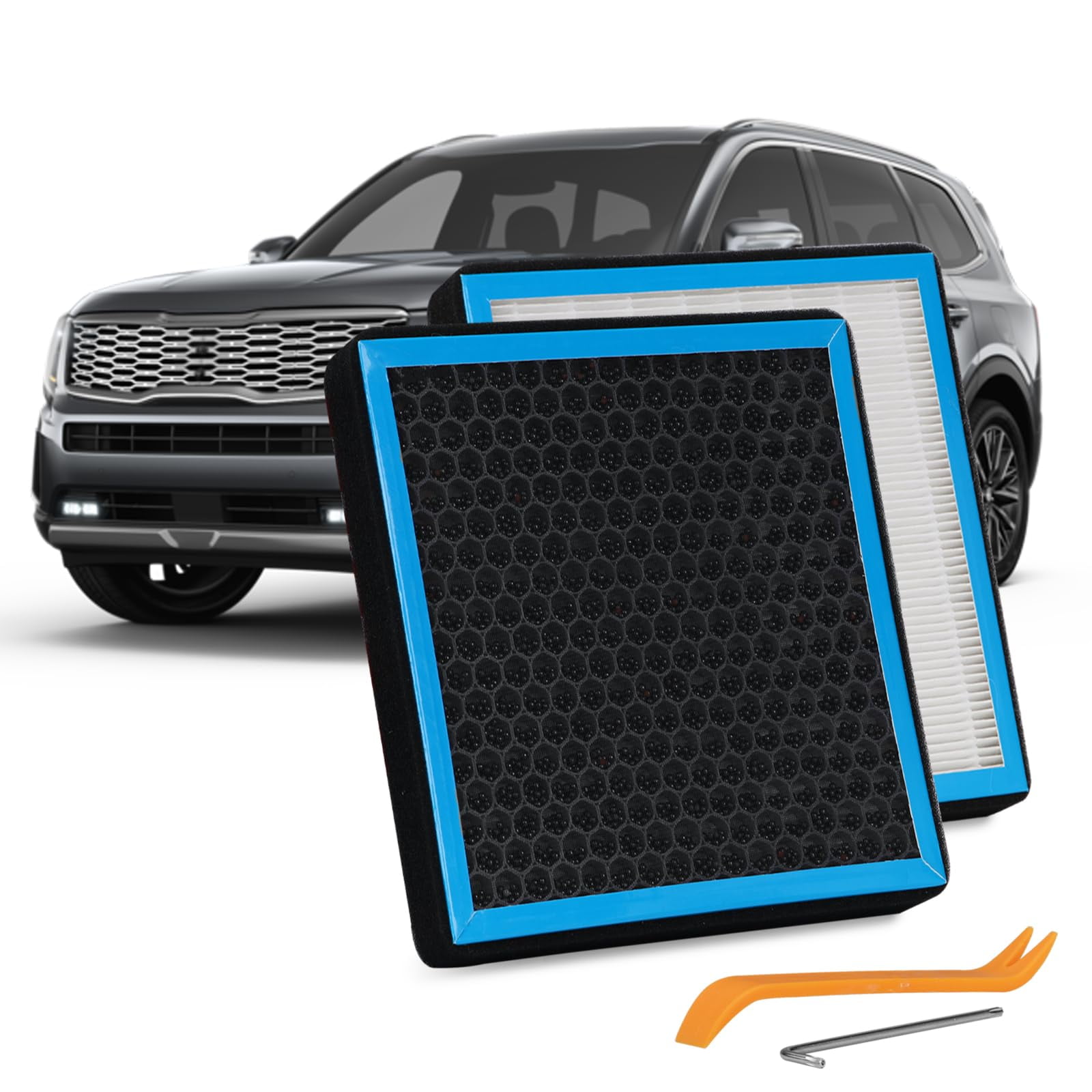 CF10735 Cabin Air Filter HEPA Air Conditioner with Activated Carbon ...