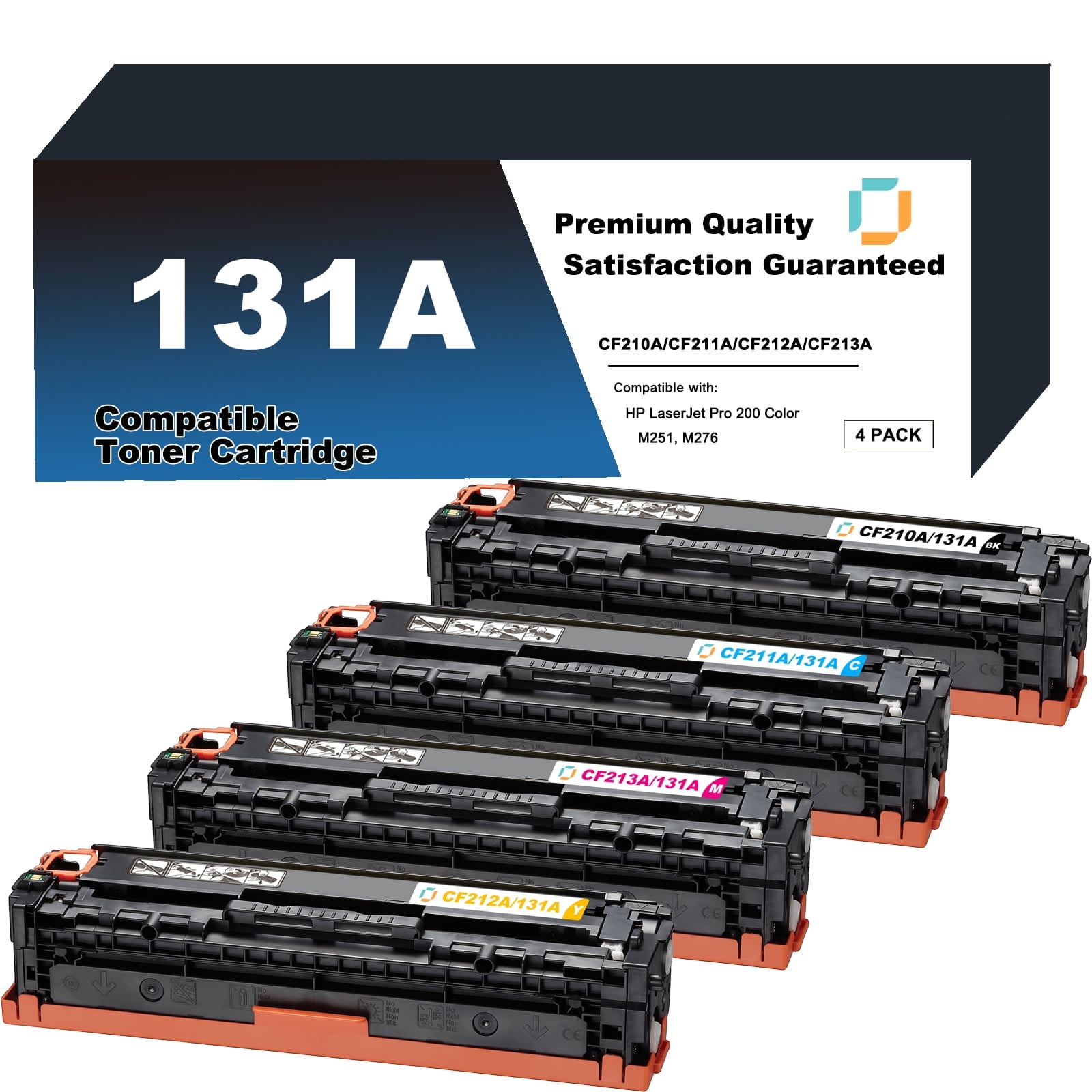 CF210A/211A/212A/213A Toner Cartridge Replacement Compatible for HP ...