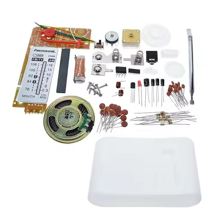 CF210SP AMFM Stereo Radio Kit DIY Electronic Assemble Set Kit for Learner DIY Laboratory ...