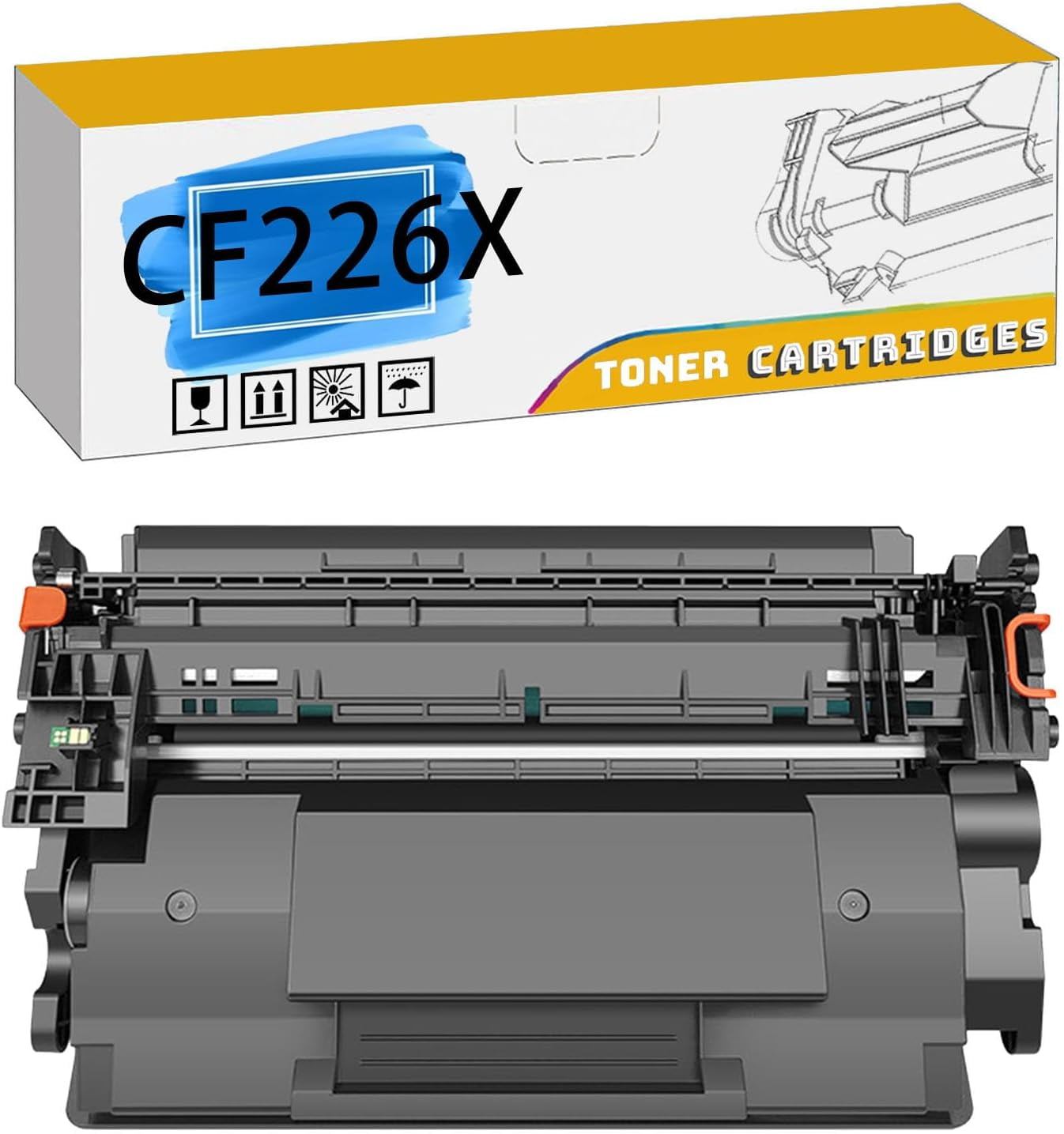 CF226X Toner Cartridge, Compatible for HP M402dn M402n 402dw MFP M426dw ...