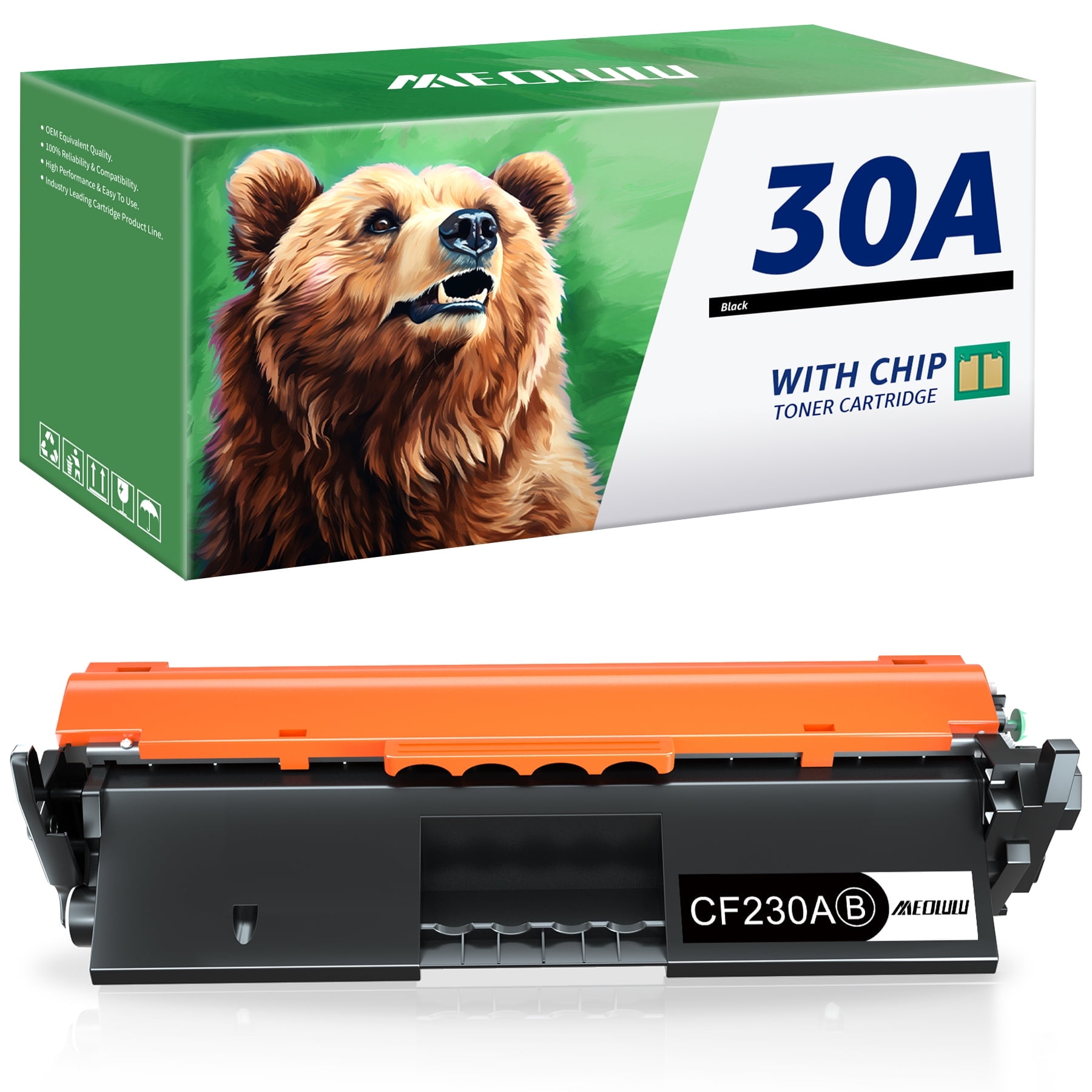 CF230A Toner Cartridge Compatible HP 30A CF230A 30X CF230X Toner ...