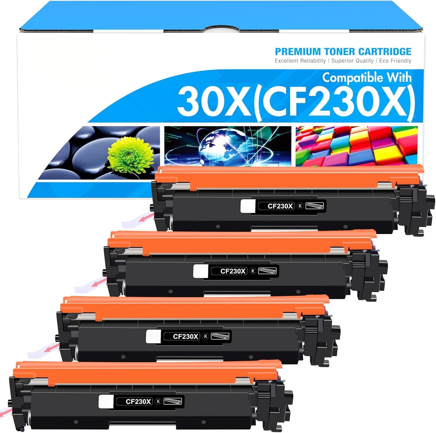 CF230X 30X Black High Yield Toner Cartridge Compatible Replacement for ...
