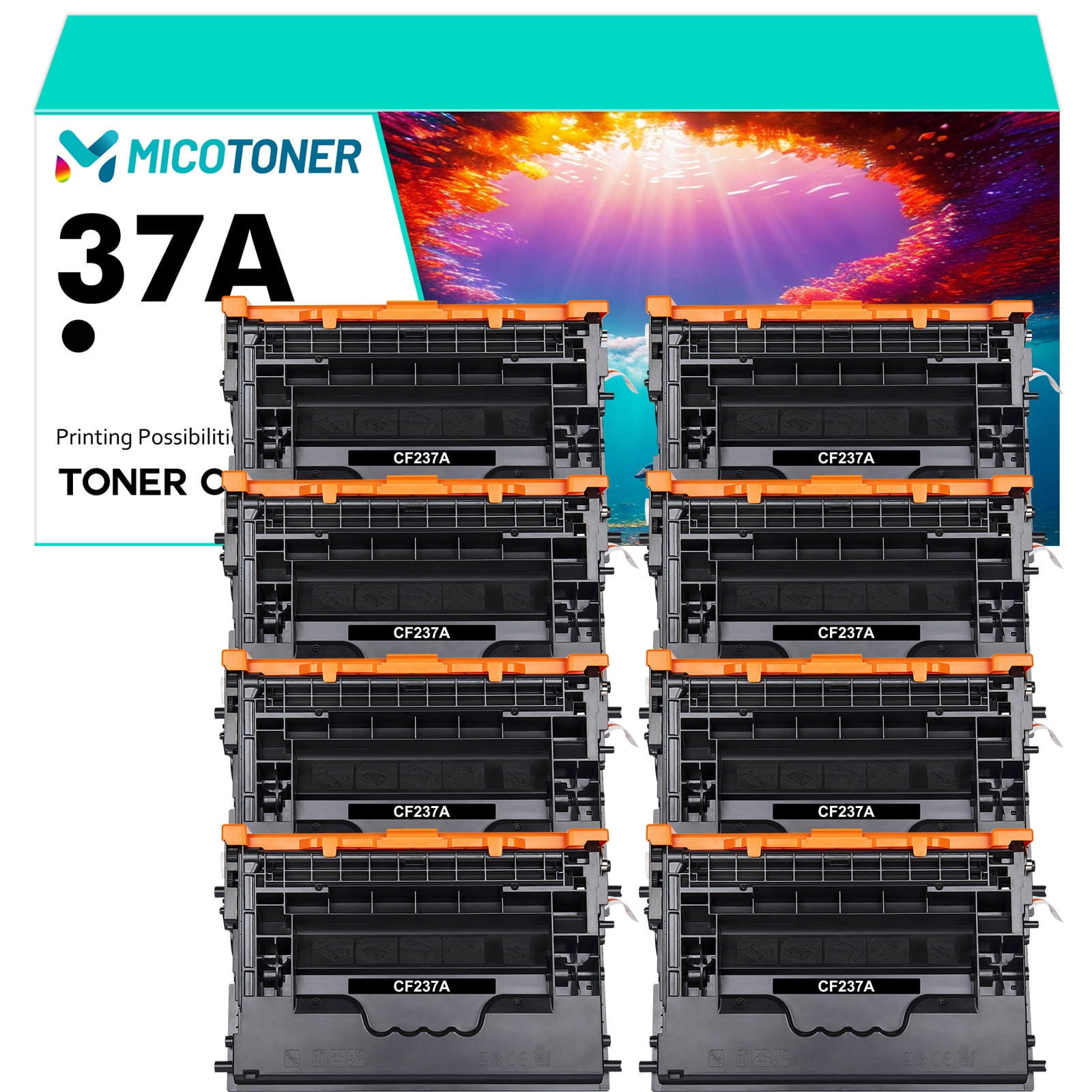 CF237A Black Toner - Ink delivery for managed print services - Walmart ...