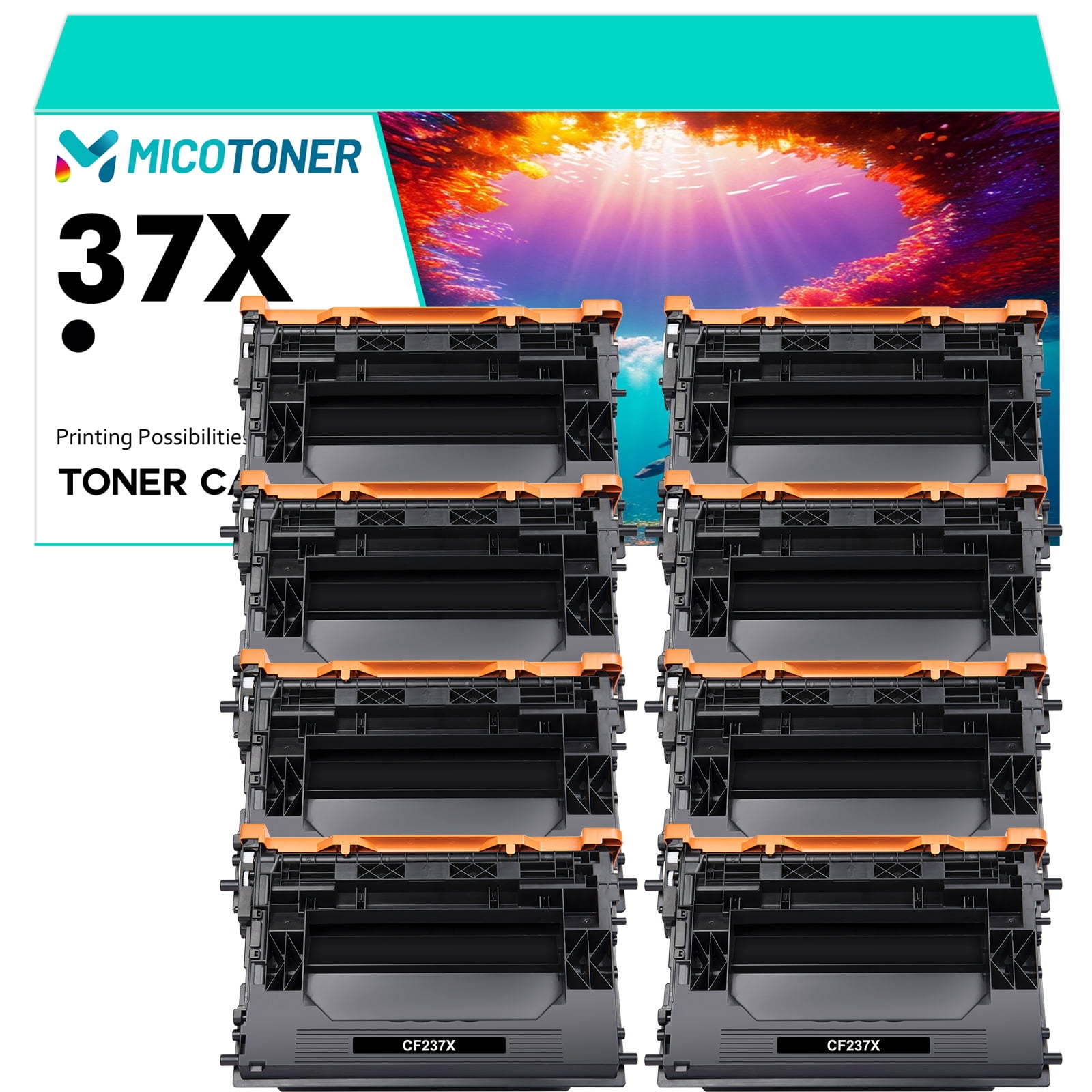 CF237X Compatible 37X Black Toner Cartridge for HP CF237A 37A 37X ...