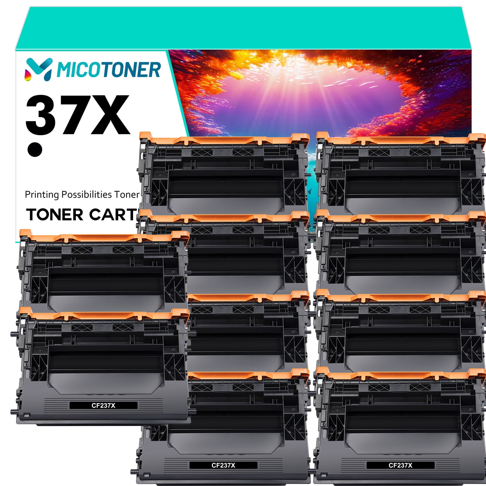 CF237X Compatible 37X Black Toner Cartridge for HP CF237A 37A 37X ...
