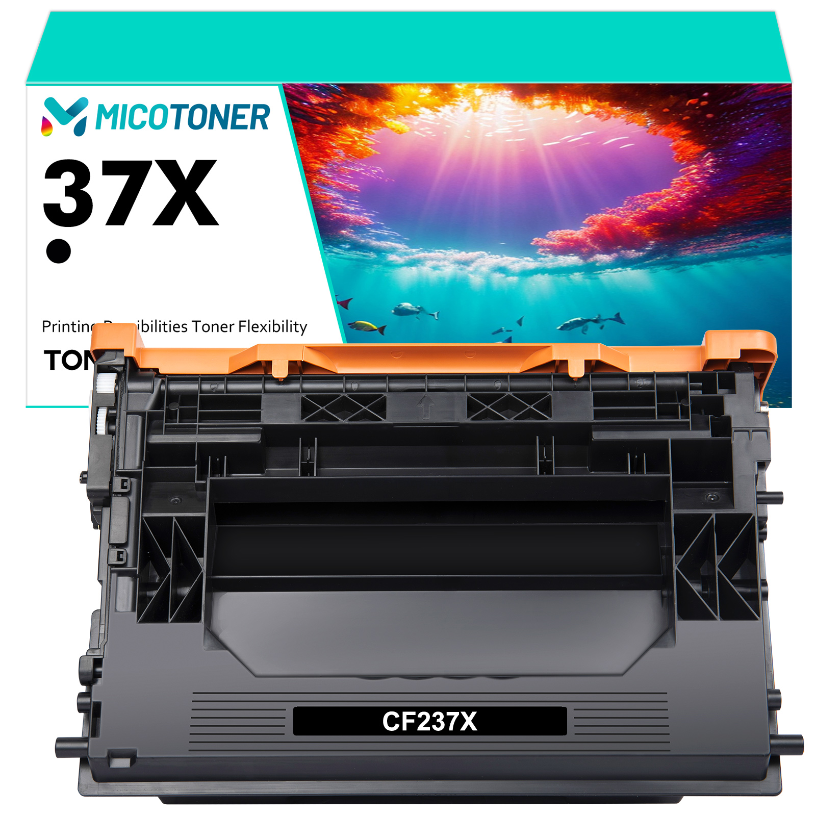 Free Shipping! CF237X Compatible for HP 37X Black Laserjet Toner ...