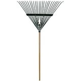 CF24W 48 in Handle 24 in Metal Head Leaf Rake - Walmart.com