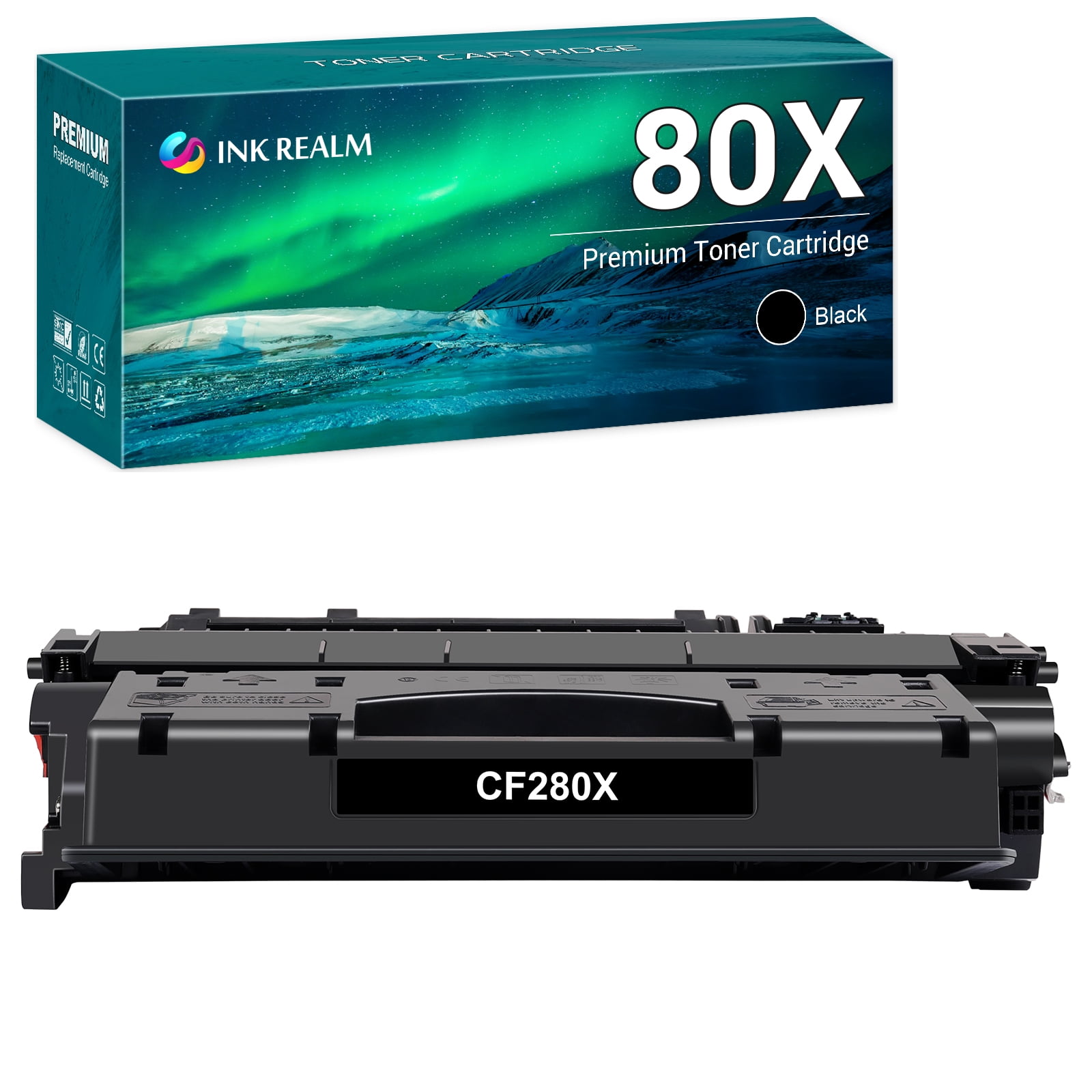 CF280X | 80X 80A Toner Cartridges Black Compatible for HP 80X CF280X ...