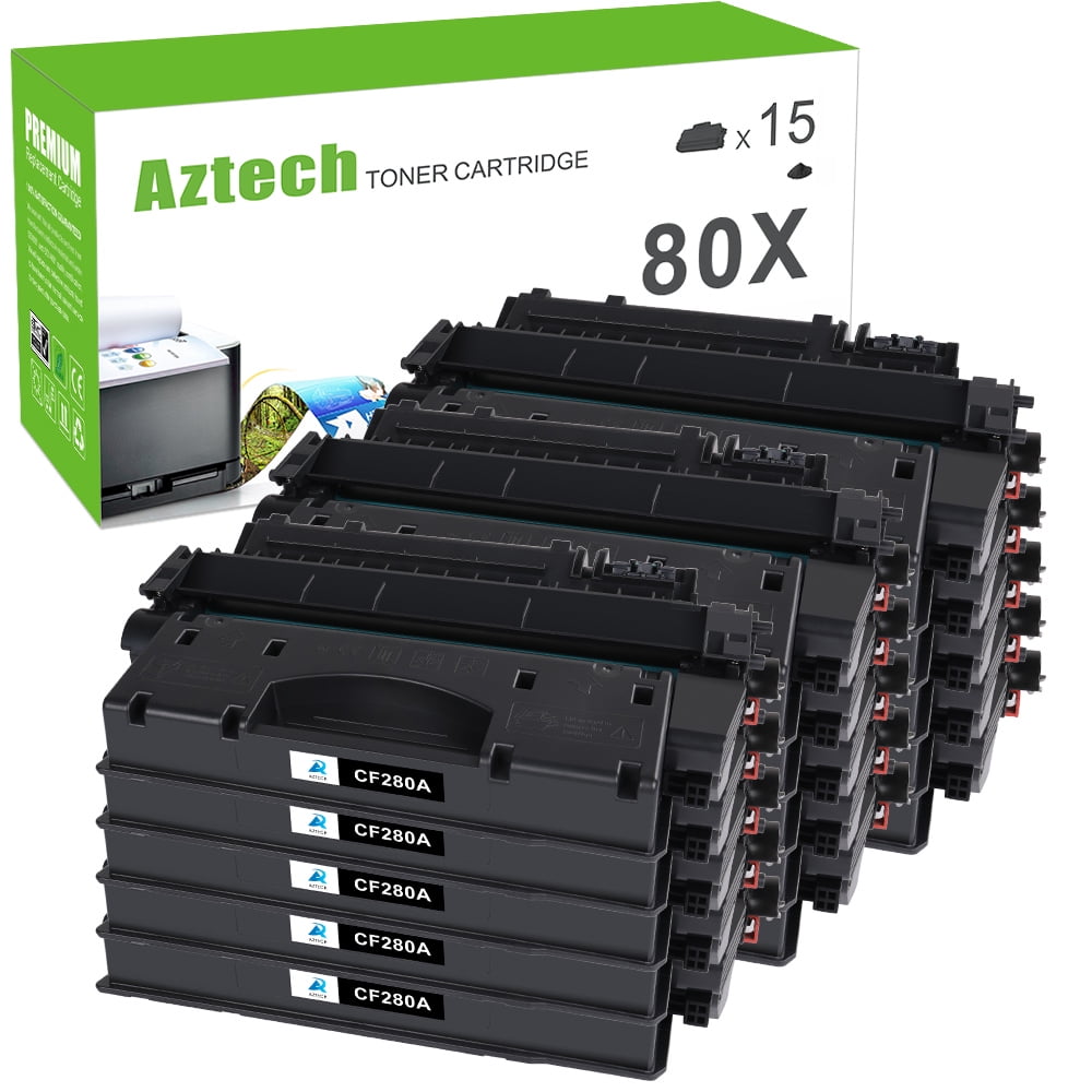 CF280X 80X Toner Cartridges Black Compatible for HP 80X 80A CF280X ...