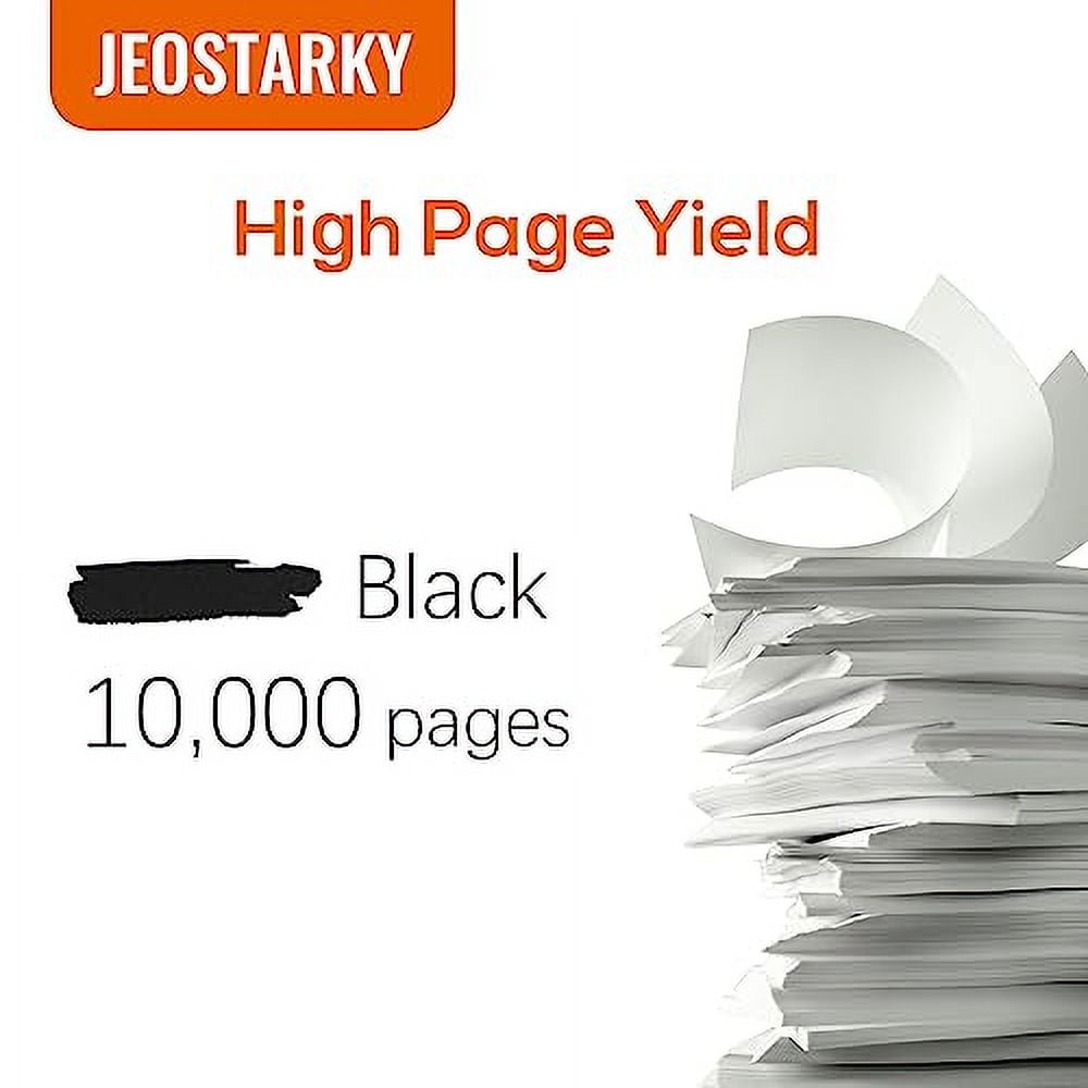 CF289X 89X Black Toner Cartridge 1 Black (with Chip) Replacement for HP 89X CF289X 89A CF289A ...