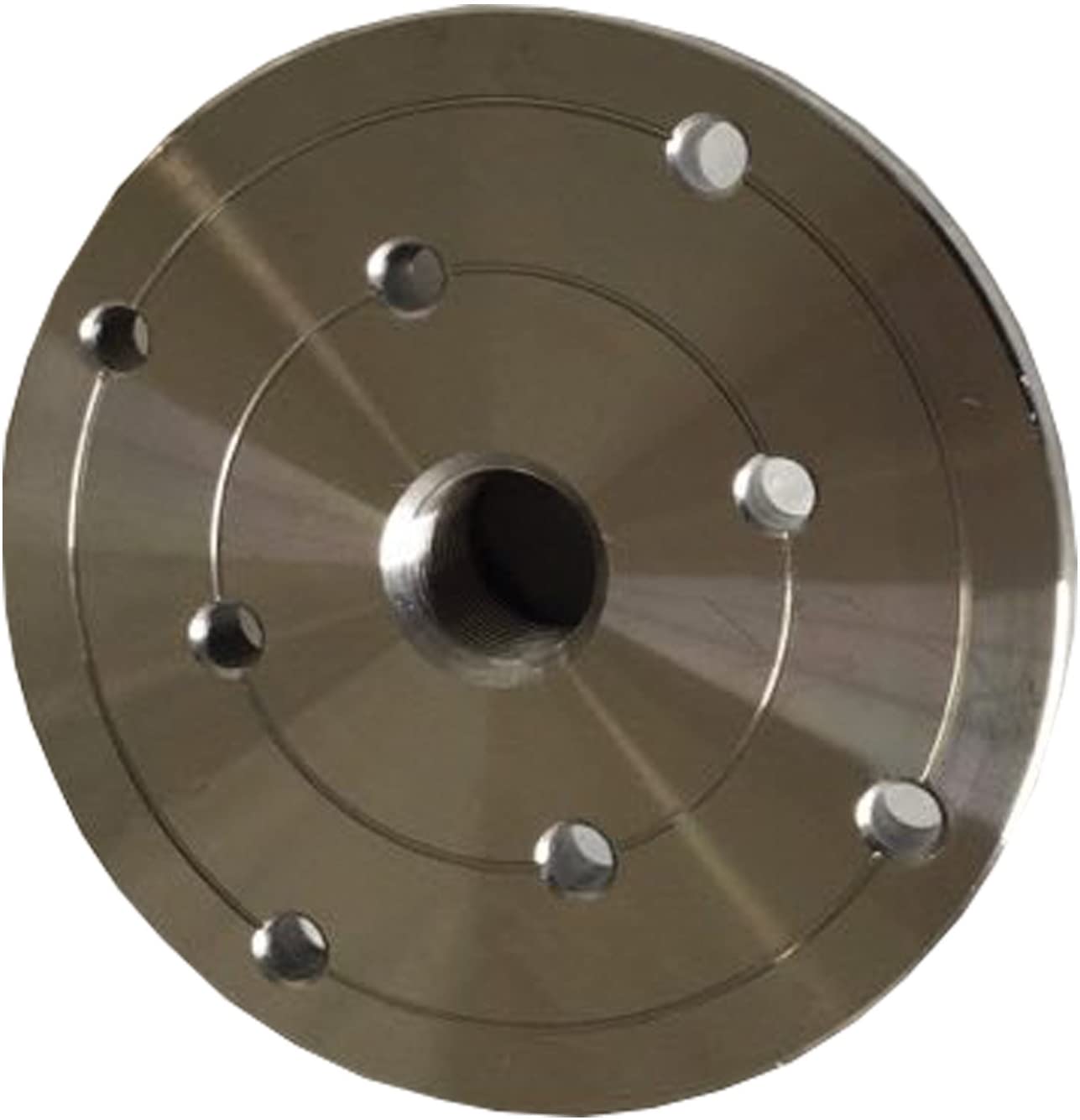 CF4J Lathe Faceplate for 1" x 8 tpi Spindle, 4" Without Screwchuck ...