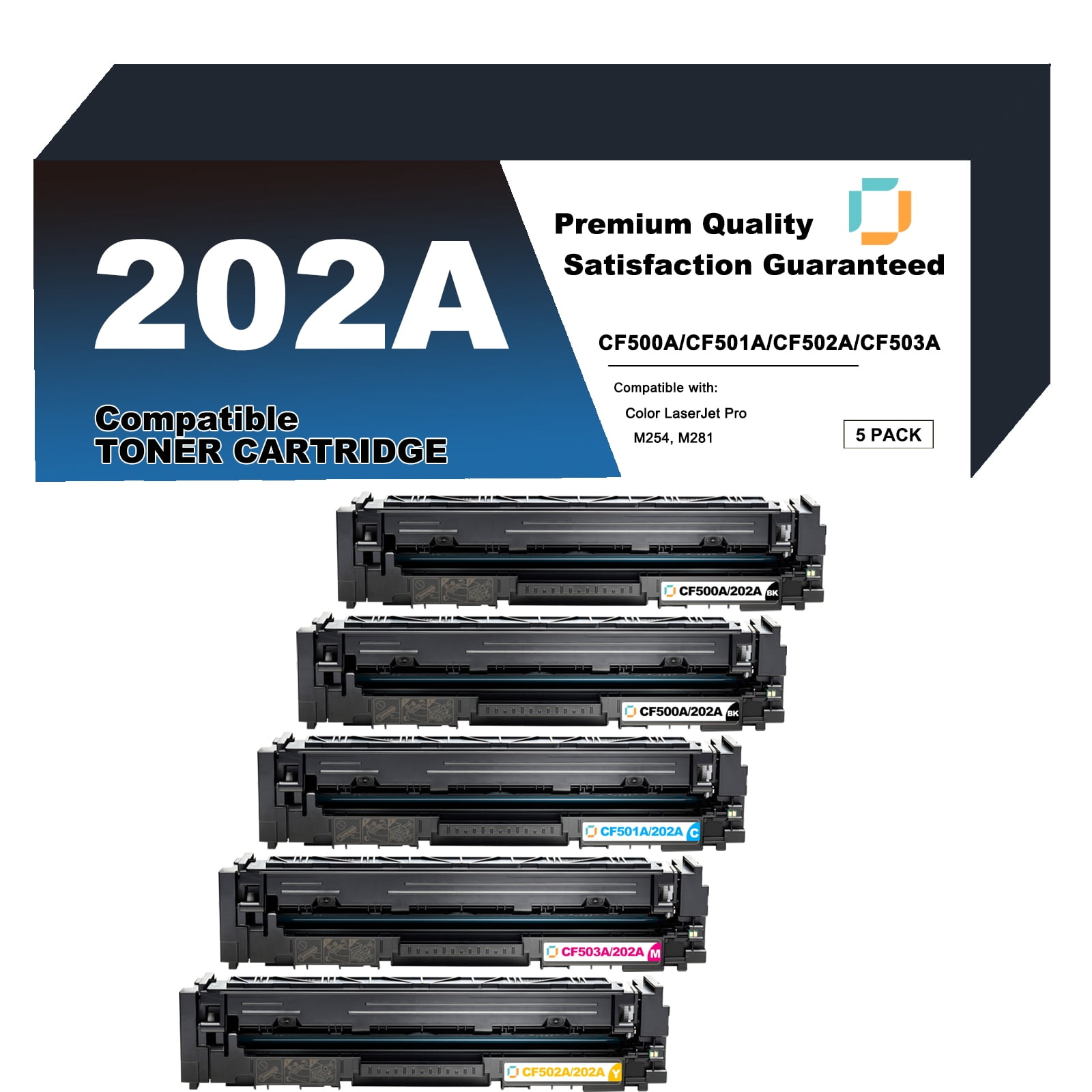 CF500A/501A/502A/503A Toner Cartridge Replacement Compatible for HP ...